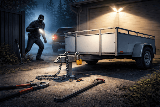 Common Mistakes That Lead To Trailer Theft - Gauge Magazine